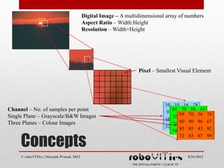 RoboCV Module 1: Introduction to Machine Vision | PPT