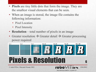 RoboCV Module 1: Introduction to Machine Vision | PPT