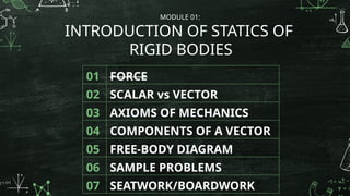 MODULE 1 - INTRODUCTION TO STATICS OF RIGID BODIES_rev.pptx