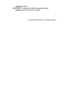 Module 1 introduction to statistics | PDF