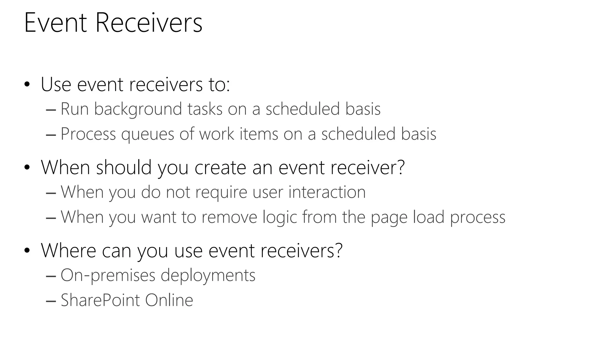 Module 1 - Introduction to the SharePoint Developer Landscape.pptx