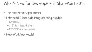 Module 1 - Introduction to the SharePoint Developer Landscape.pptx