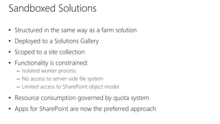 Module 1 - Introduction to the SharePoint Developer Landscape.pptx