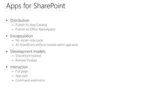 Module 1 - Introduction to the SharePoint Developer Landscape.pptx