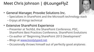 Module 1 - Introduction to the SharePoint Developer Landscape .pptx ...