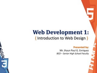 Introduction to Web Design | PDF