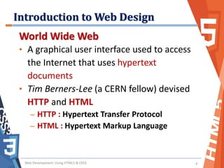 Introduction to Web Design | PDF