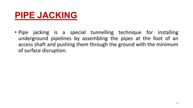 Module 1 - Jacking techniques.pptx | Civil Engineering Industry ...