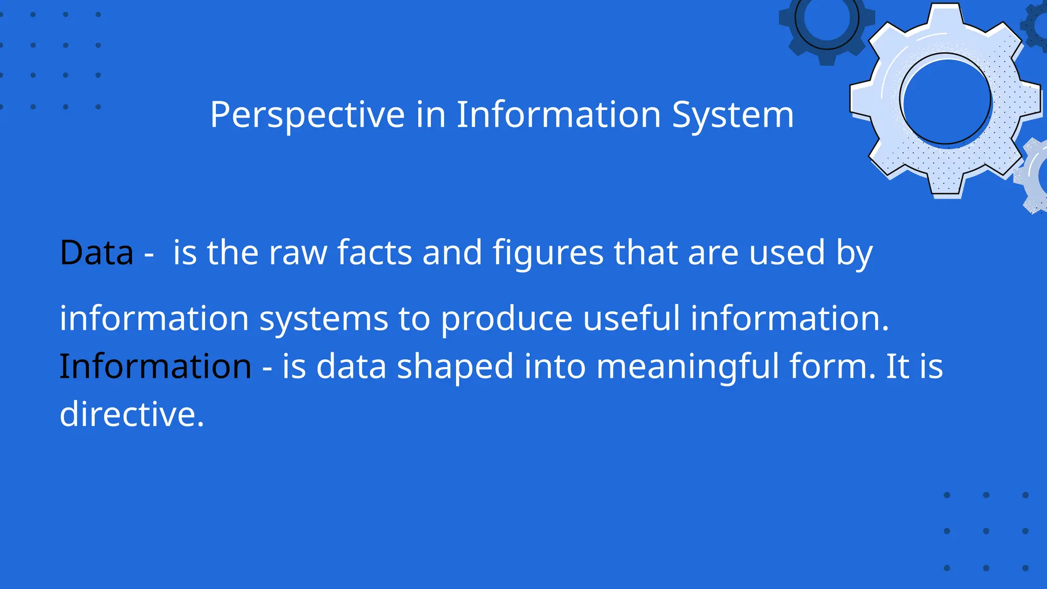 module1 lesson 1:Introduction to Information Management | PPTX