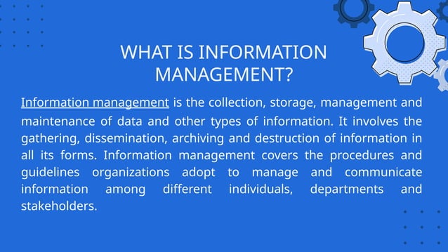 Module1 Lesson 1 Introduction To Information Management Pptx