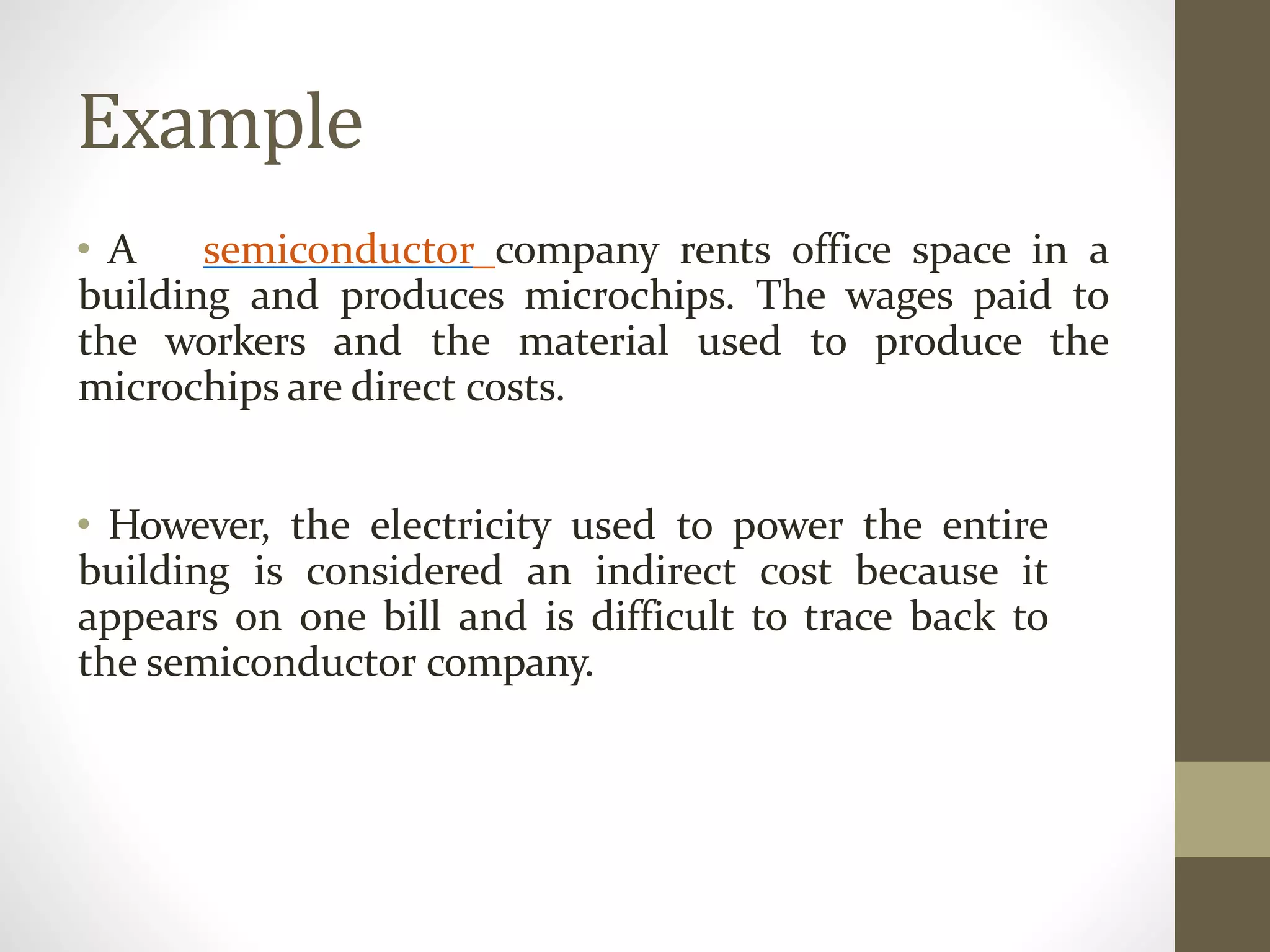 Module 1 lesson 1 cost term, concepts and classifications | PPTX