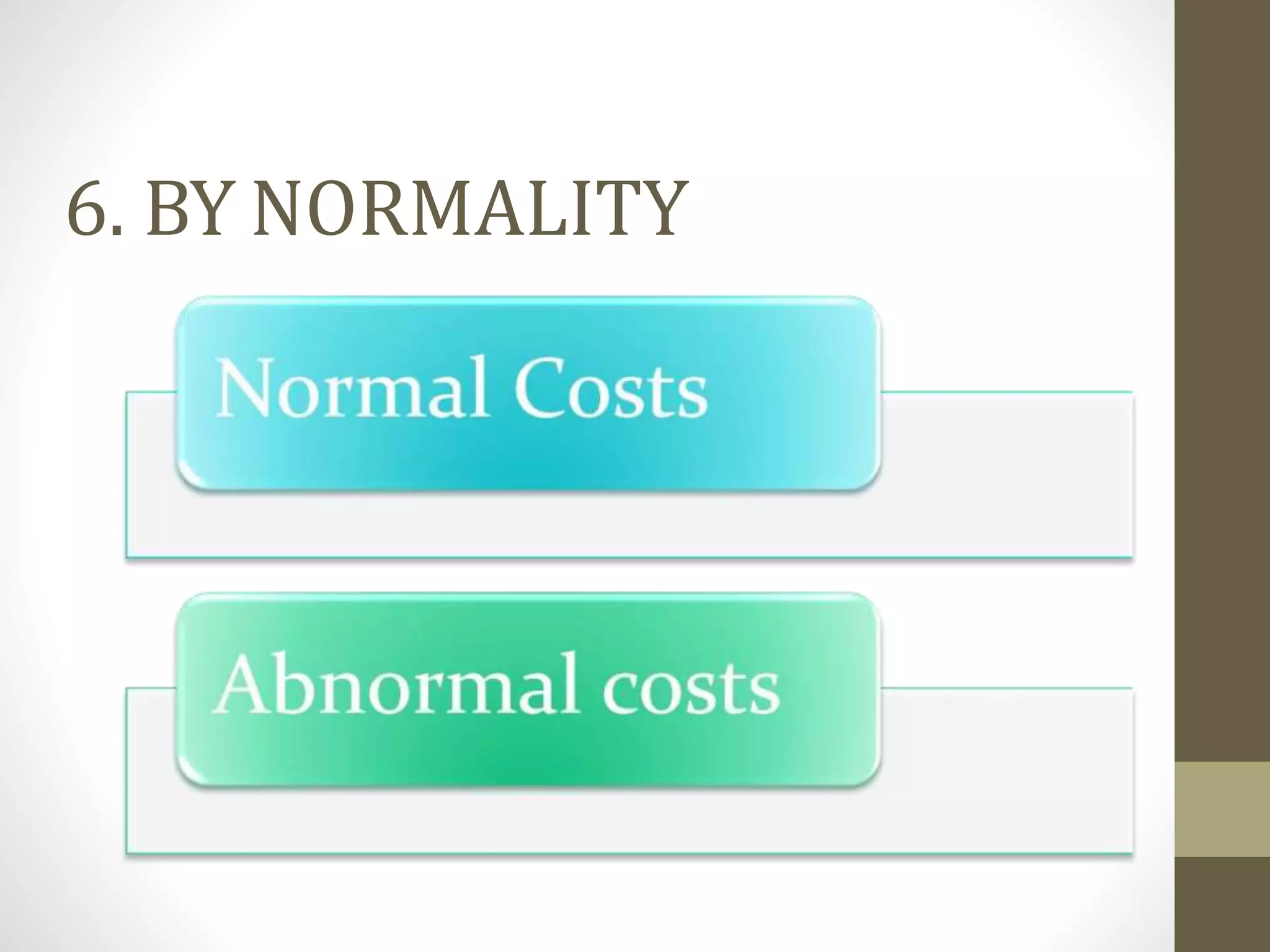 Module 1 lesson 1 cost term, concepts and classifications | PPTX