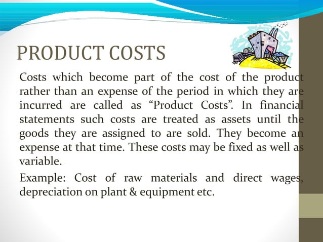Module 1 lesson 1 cost term, concepts and classifications | PPTX