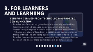 Module 1 - Lesson 3 Roles of Technology in Teaching and Learning..pptx