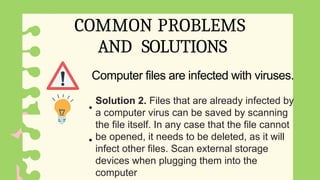 MODULE 1 fixing computer in LS 6 computer literacy | PPTX