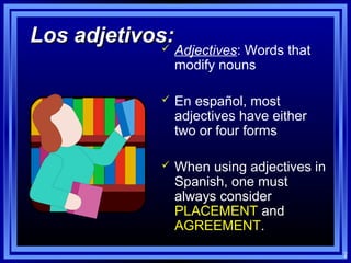 Module 1 los adjetivos | PPT