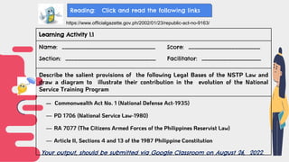 Module 1 - LTS - NSTP 1.pptx