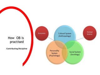 OB, Organizational Behavior, Managing people | PDF