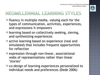 Module 1 Online And Hybrid Learning | PPT