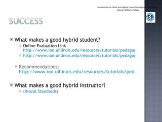 Module 1 Online And Hybrid Learning | PPT