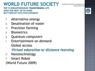 Module 1 Online And Hybrid Learning | PPT
