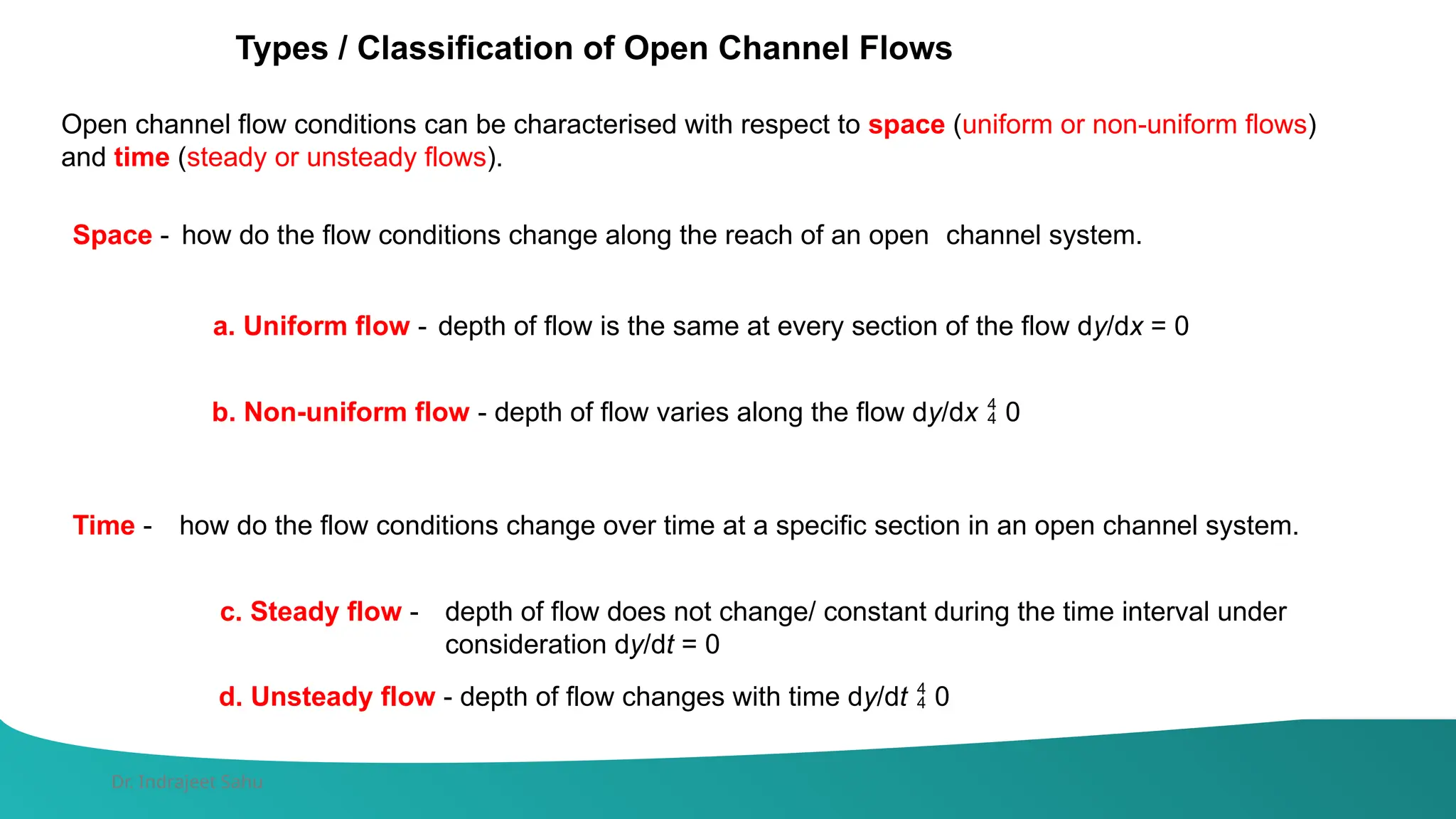 Open Channel Flow – Basics, Uniform Flow, Critical Flow & Hydraulic ...