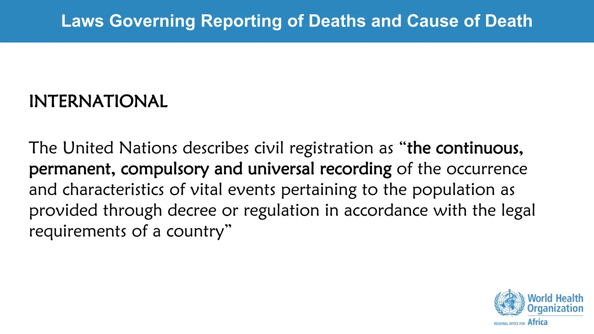 Module 1 - Overview of the cause of death (1).pptx. useful | PPTX