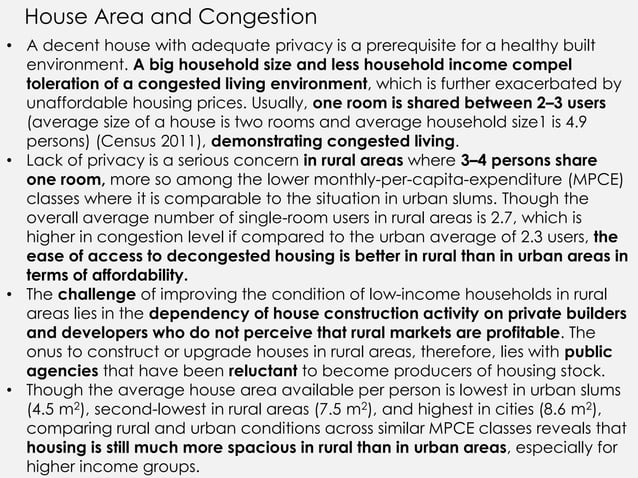Housing Problems in India, Affordable Housing, Slums.pdf | Housing ...