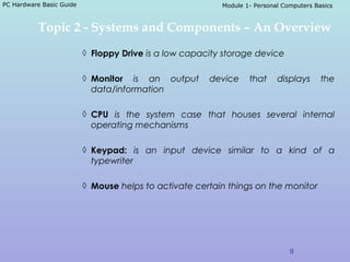 Module 1 personal computers basics | PPT