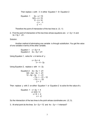 Module 1 plane coordinate geometry | PDF