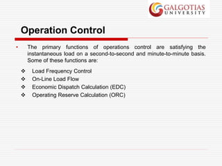 Module1-Power-System-operation and-control | PPT