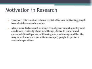 Research Methodology Module 1 useful for any course work | PPT