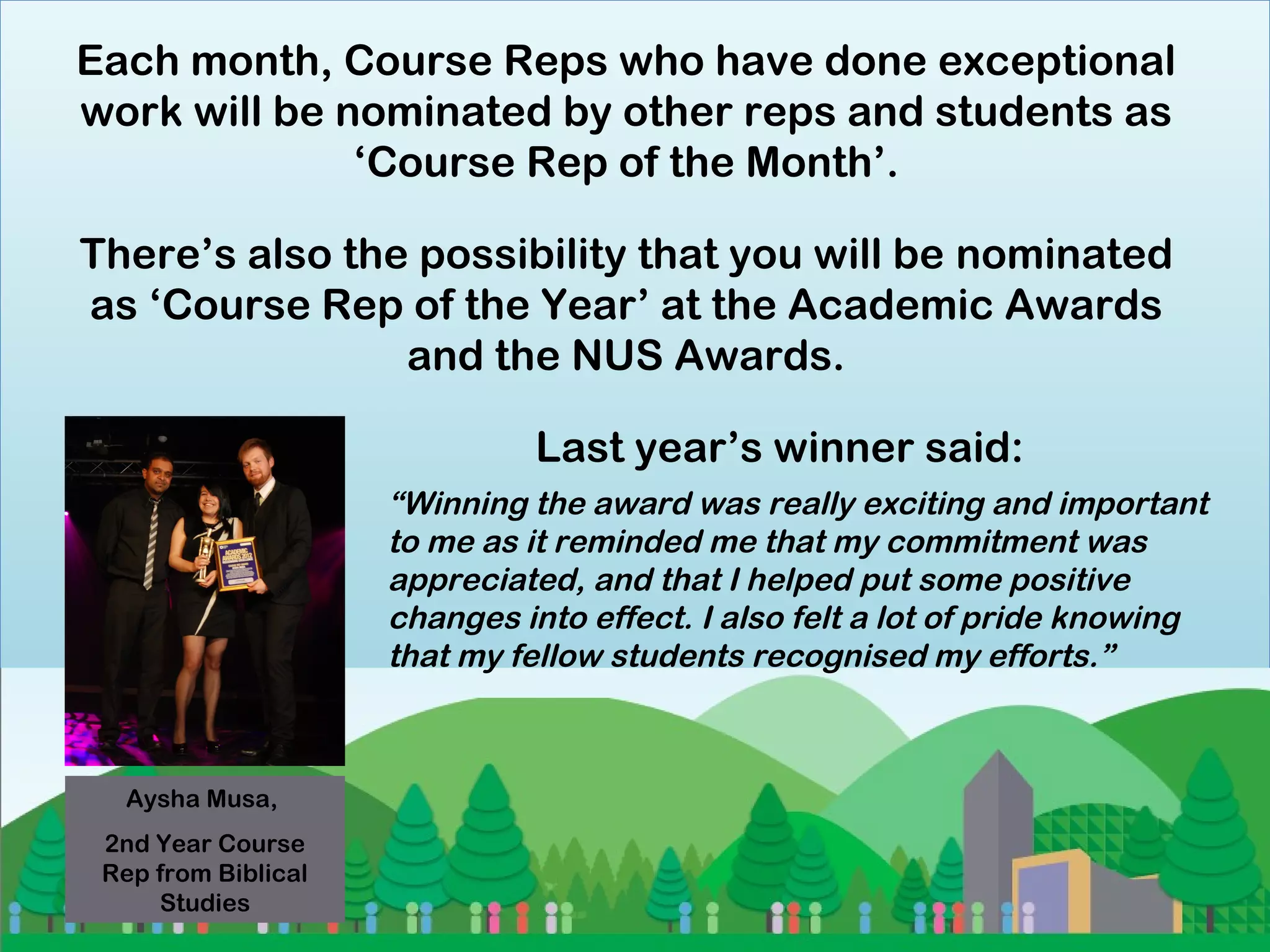 Course Reps - 1. Roles and Responsibilities | PPT