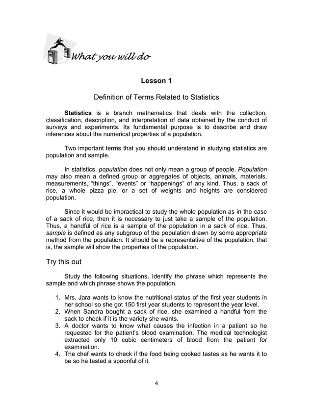 Module 1 statistics | PDF | Science
