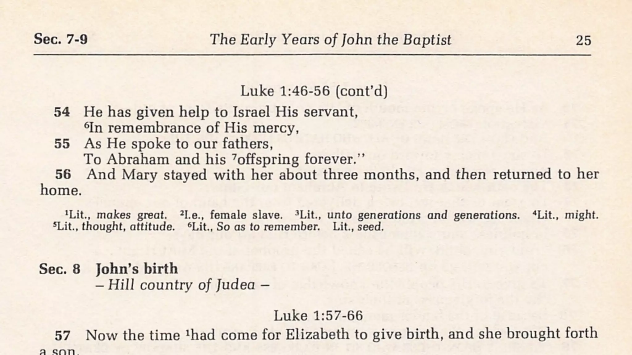 Module 1 - The Birth of John the Baptist | PDF