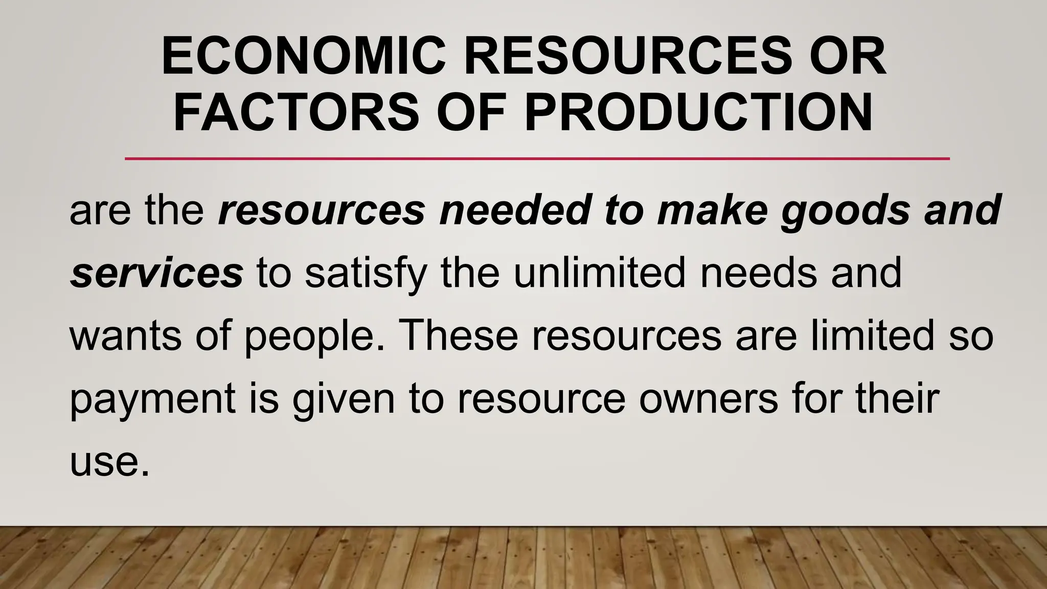 MODULE 1 - THE NATURE AND SCOPE OF ECONOMICS AS AN APPLIED SCIENCE AND ...
