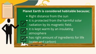 Module 1- The Planet Earth "What it makes habitable.pdf