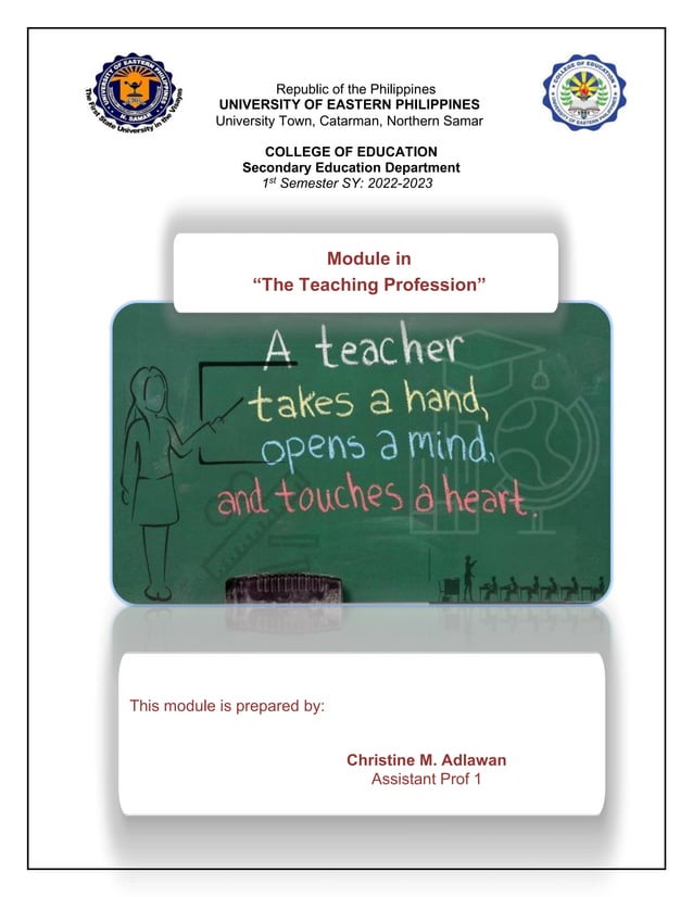 Module 1 - The Teaching Profession.pdf