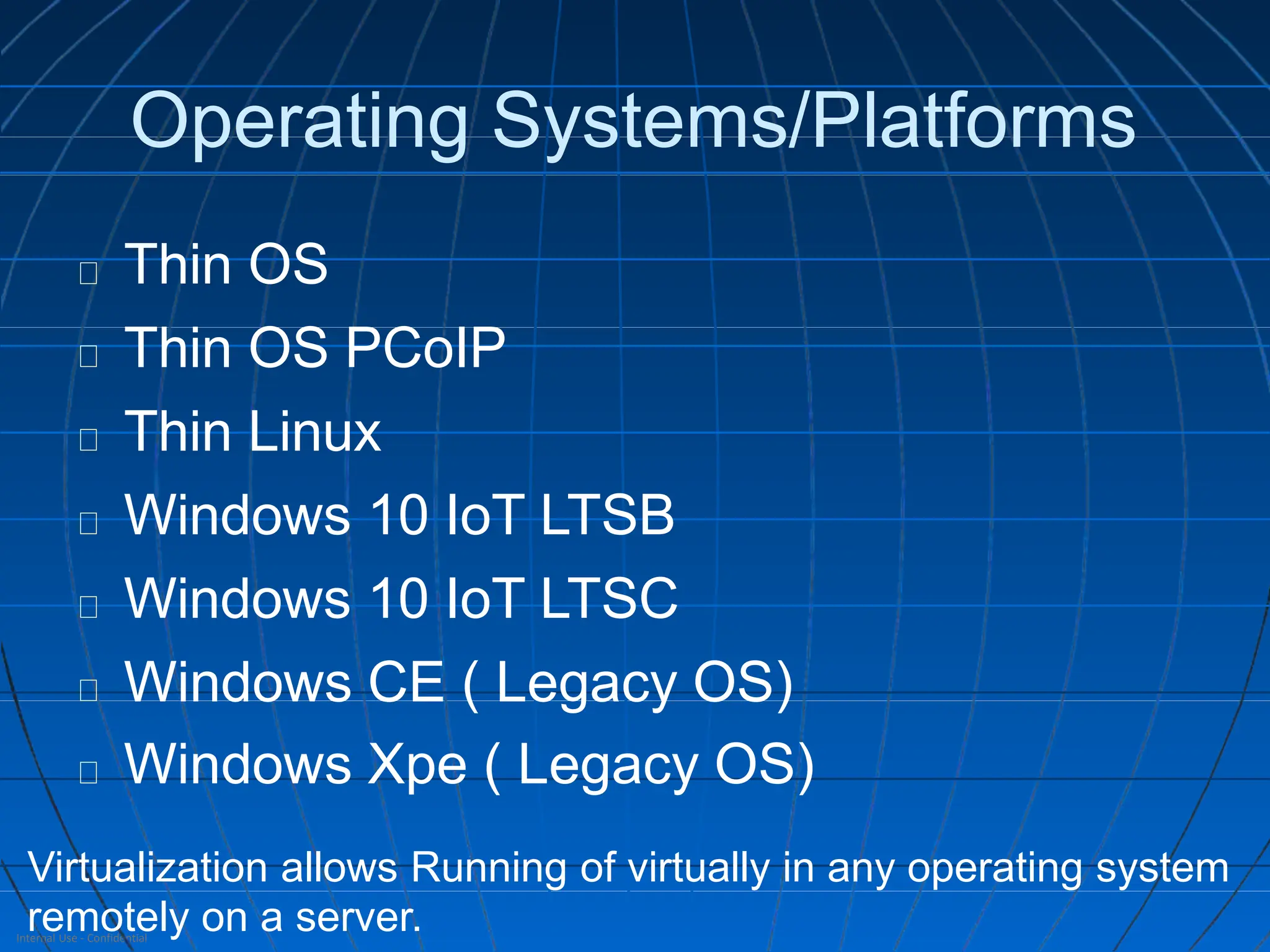 Module 1 - Thin Clients and its overview.pptx | Desktops | Computing