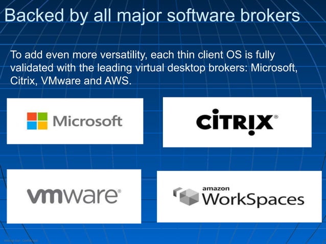 Module 1 - Thin Clients and its overview.pptx | Desktops | Computing