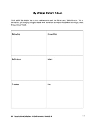 Module 1 -_understanding_self_participant_booklet_v4 | PDF
