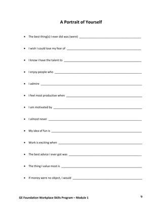 Module 1 -_understanding_self_participant_booklet_v4 | PDF