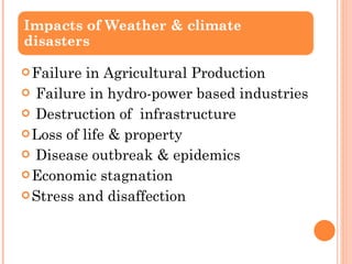 Water Related Disasters and Concepts of IWRM | PPT | Environment | Science