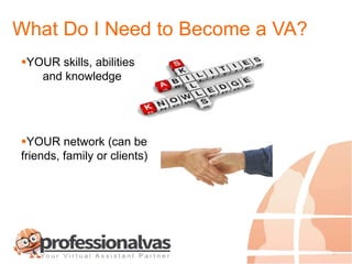 Virtual Assistant Training Module 1 (what is a va) | PPTX