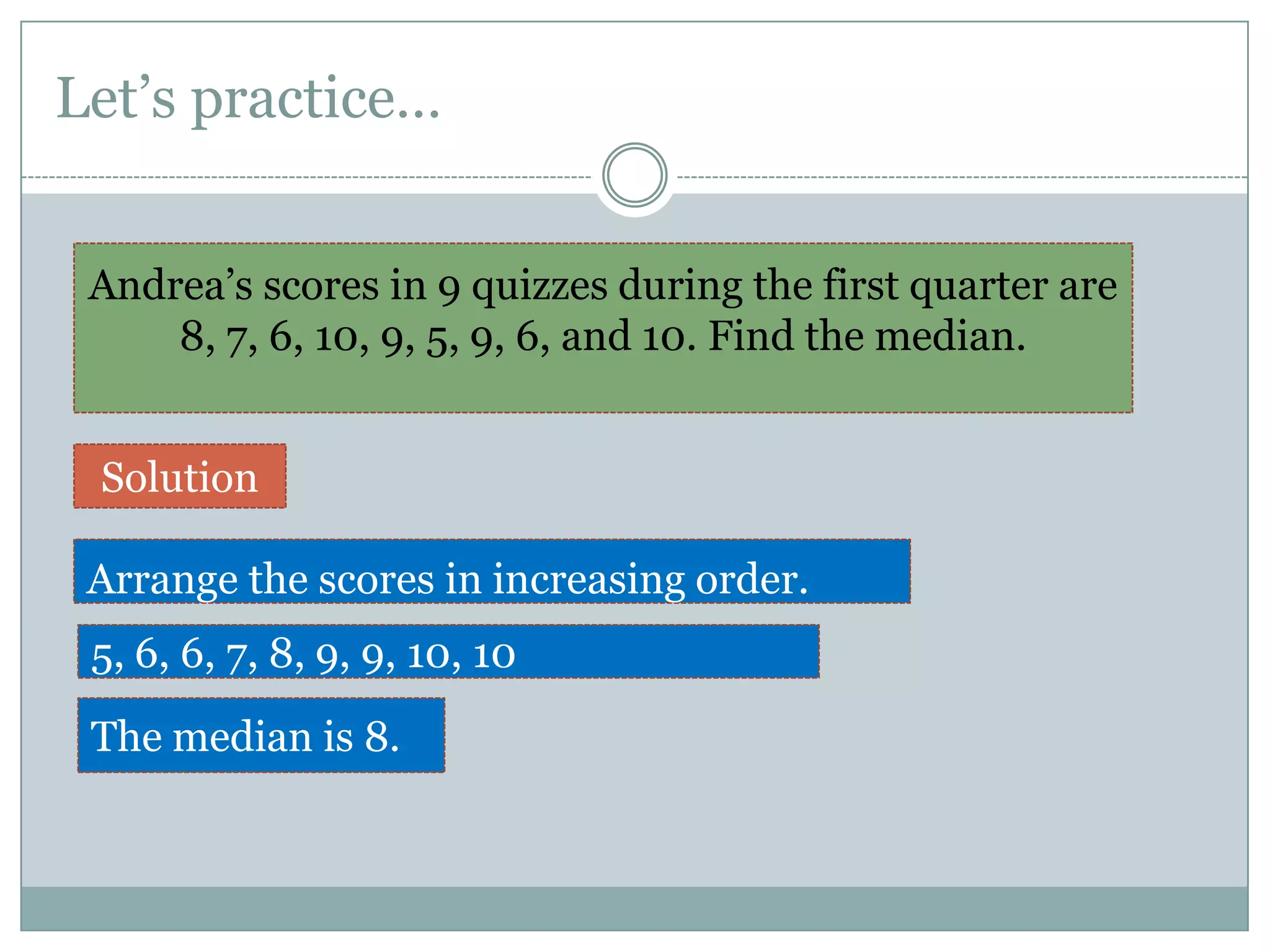 MEASURES OF CENTRAL TENDENCY AND VARIABILITY | PPTX