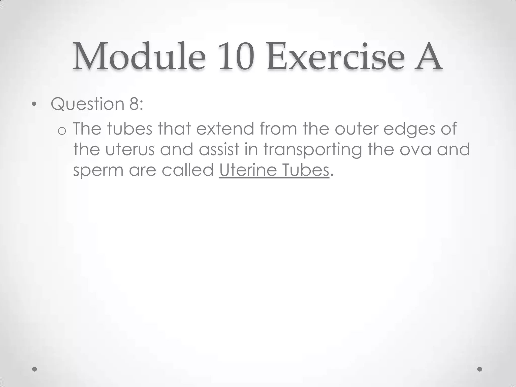 Module 10: Reproductive System | PPTX