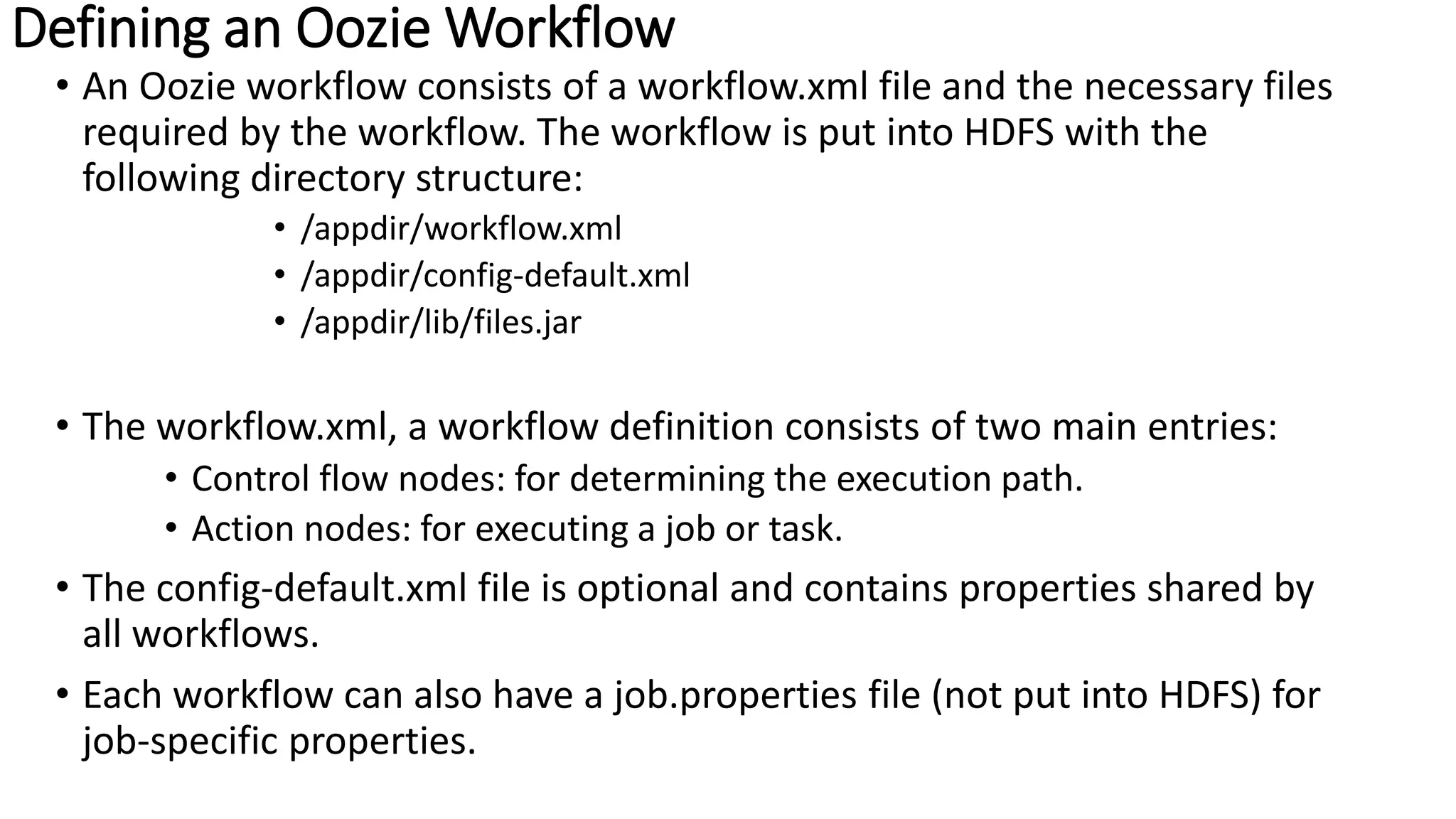 Apache Oozie Workflow Scheduler - Module 10 | PPTX