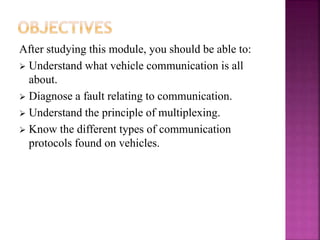 MODULE 10.pptx automotive actuators BODY Systems | PPT