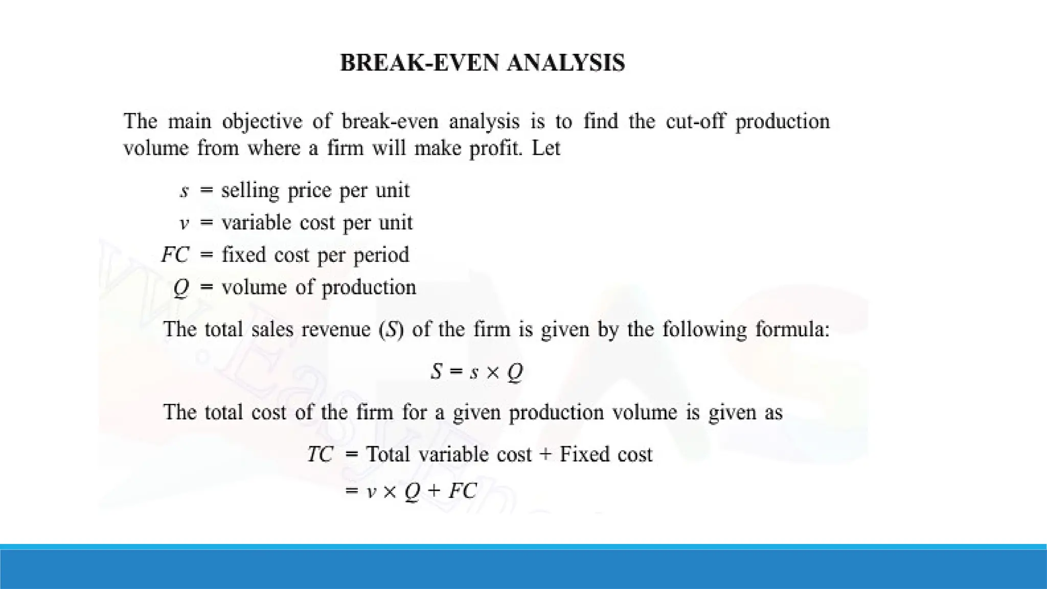 (Enginnering Economics)Break Even Analysis.pptx