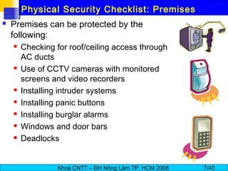 Module 10 Physical Security | PPT